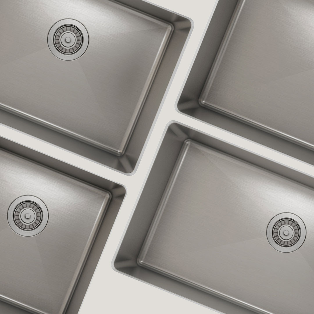 Evier | Stainless Steel Sinks | Modern Undermount Kitchen Sinks Made in ...